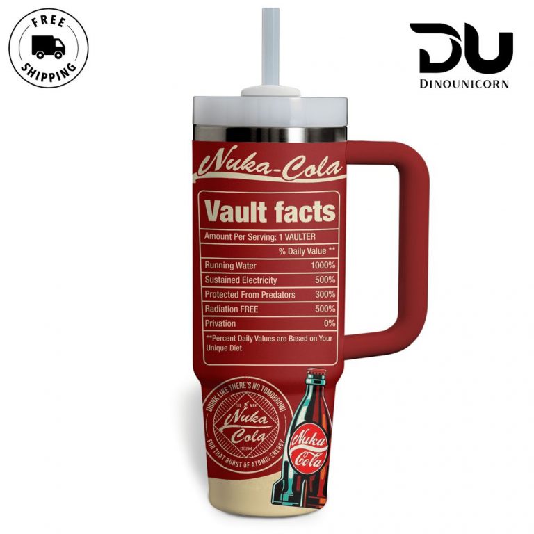 Fallout Nuka-Cola Stanley Tumbler Cup - Dinounicorn
