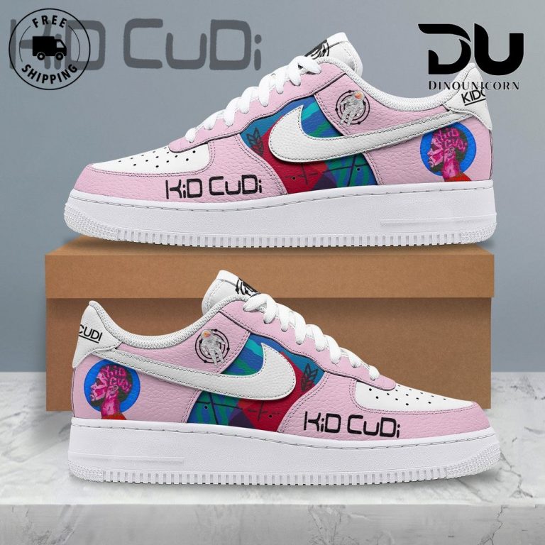 Kid Cudi Rapper Air Force 1 Sneaker - Dinounicorn