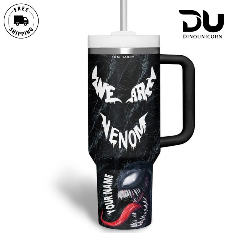 Venom - The Last Dance Stanley Tumbler Cup - Dinounicorn