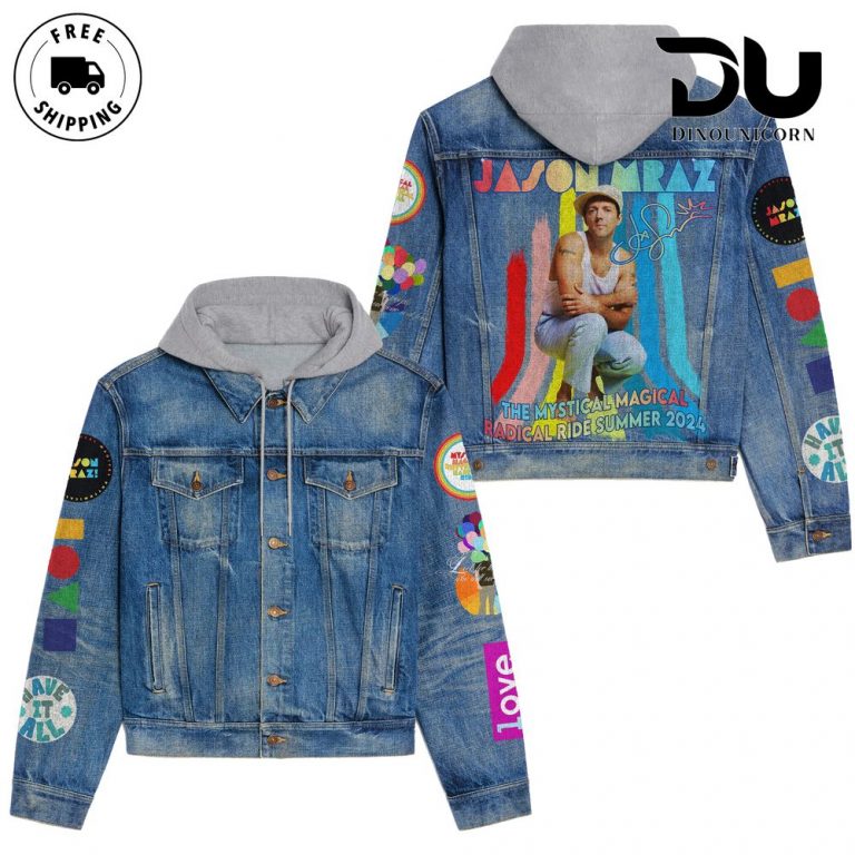 Liam Payne RIP Hooded Denim Jacket - Dinounicorn