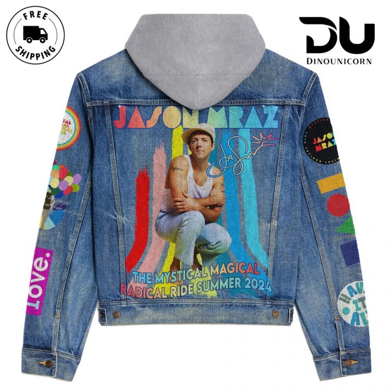 Liam Payne RIP Hooded Denim Jacket - Dinounicorn