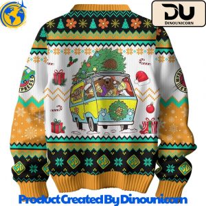 Scooby-Doo Merry Christmas Ugly Christmas Sweater - Dinounicorn