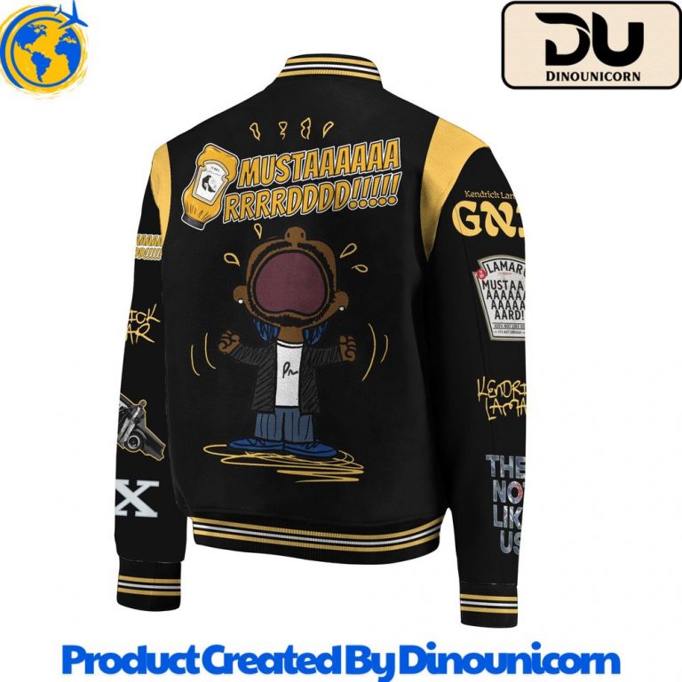 Kendrick Lamar GNX Baseball Jacket - Dinounicorn