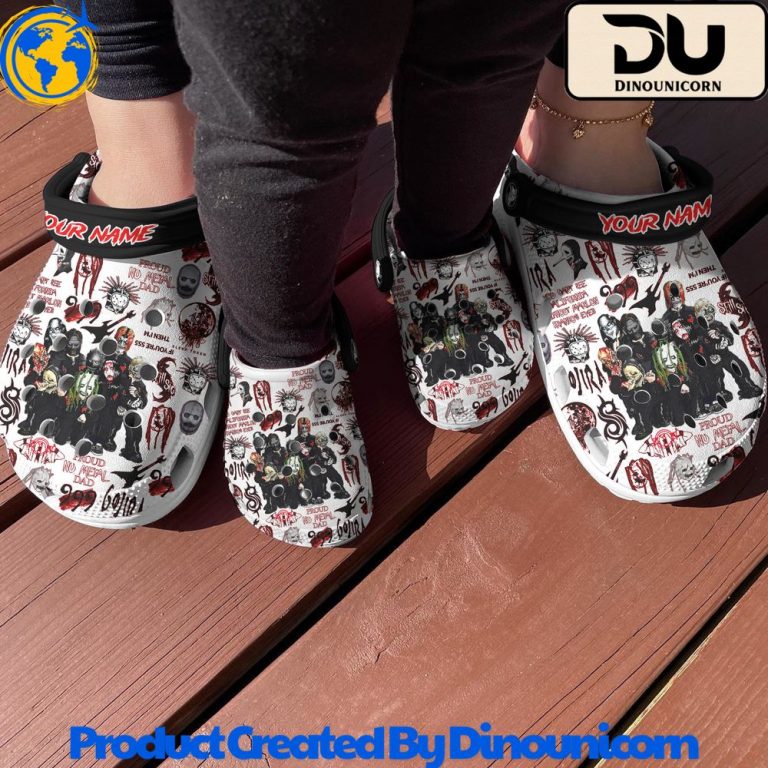 Slipknot Band Crocs - Dinounicorn