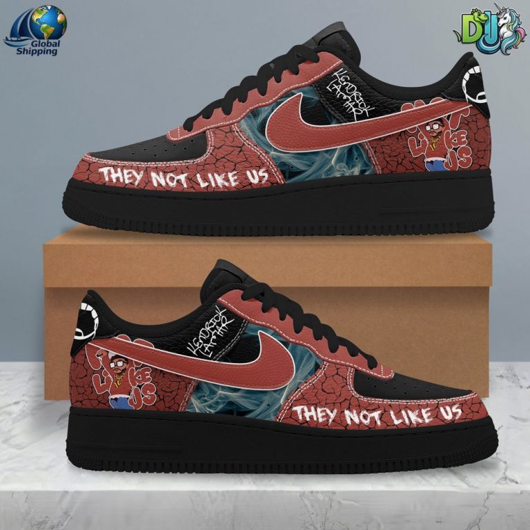 Kendrick Lamar Rapper Air Force 1 Sneaker - Dinounicorn