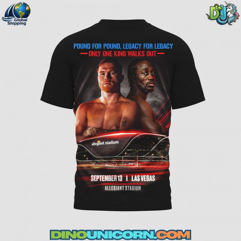 Canelo vs Crawford T-shirt - Dinounicorn