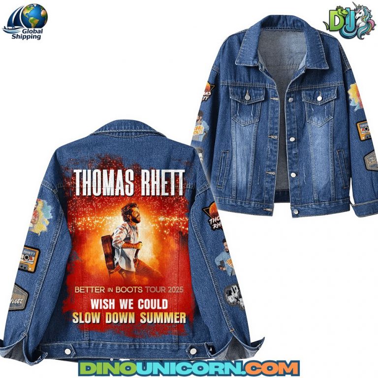 Thomas Rhett Denim Jacket - Dinounicorn