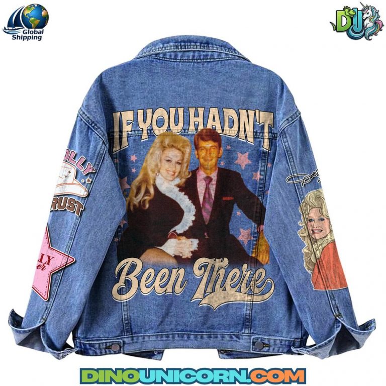 Dolly Parton Denim Jacket - Dinounicorn